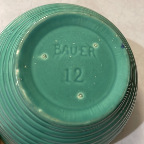 Bauer Pottery | Kitchen | Vintage California Bauer Pottery Jade Green ...